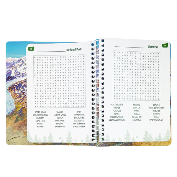 National Parks Word Search - DGPilot