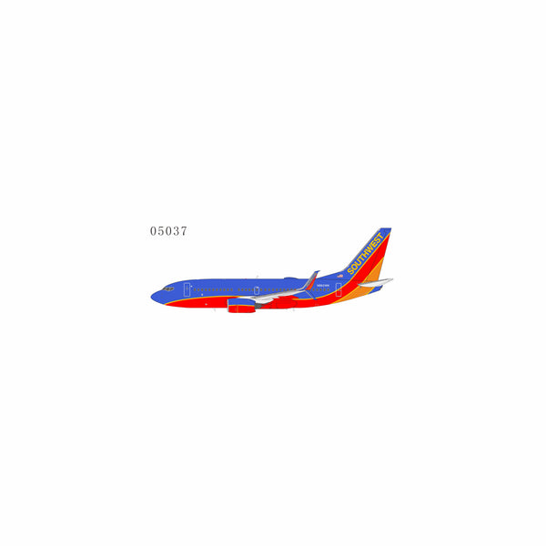 NG Models 1:200 Southwest Airlines 737-700/w (Canyon blue livery with ...