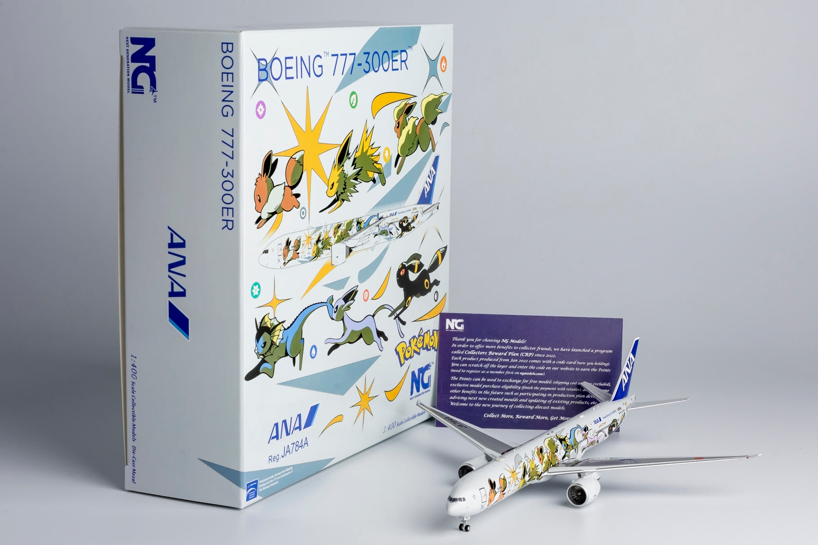 NG Models 1:400 All Nippon Airways (ANA) Boeing 777-300ER JA784A (Eeve - DGPilot