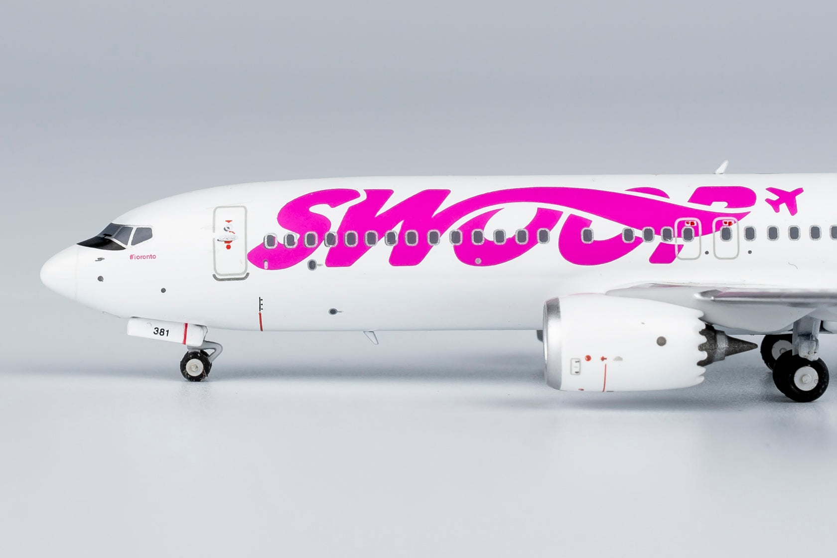NG Models 1:400 Swoop Airlines Boeing 737 MAX 8 C-GISM "#Toronto" 8802 ...