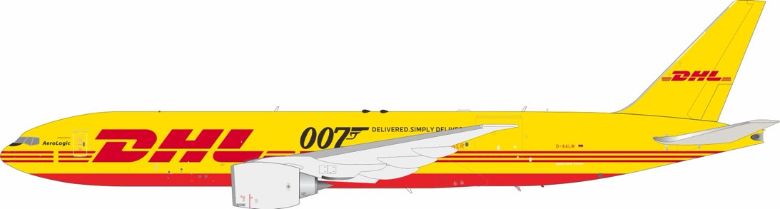 Inflight200 1:200 DHL Boeing 777-F D-AALM "007" (AeroLogic) B-772-DHL ...