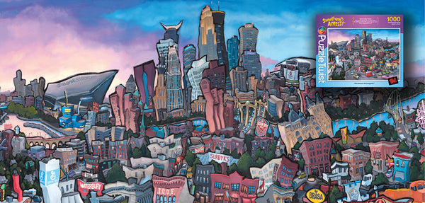 Northeast Minneapolis PuzzleTwist Puzzle - DGPilot