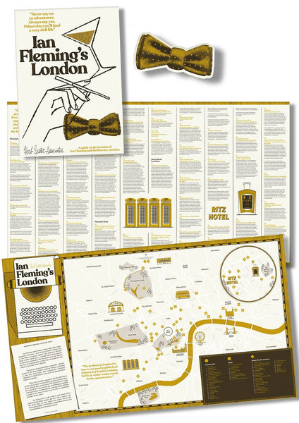 Ian Fleming's London Map - DGPilot