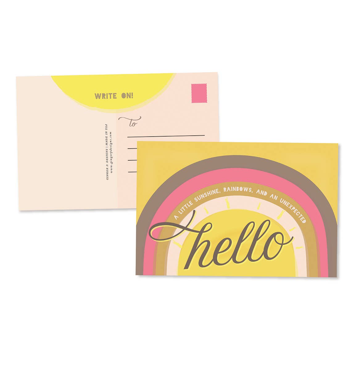 Postcard - Hello Sunshine - DGPilot