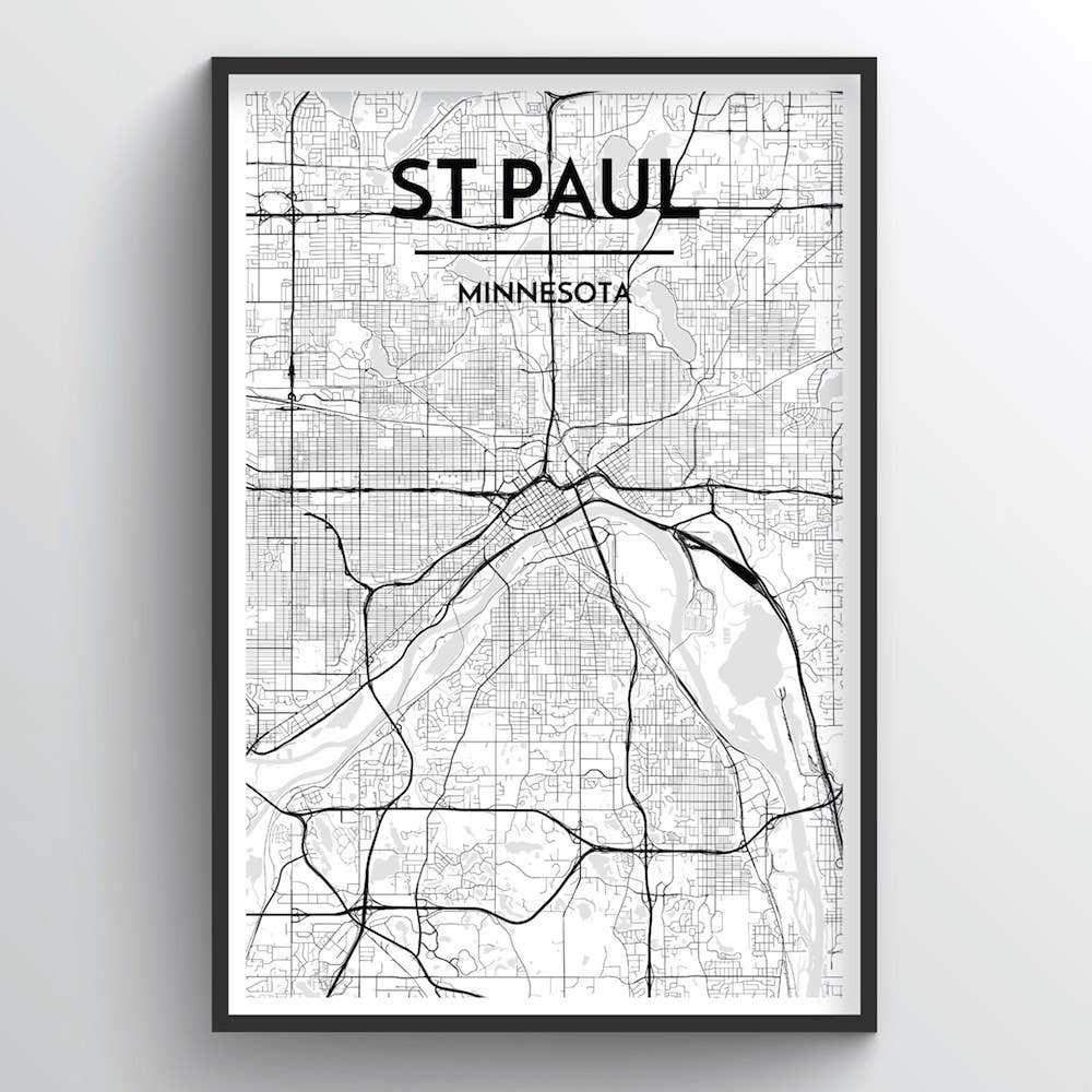 St Paul City Map - DGPilot