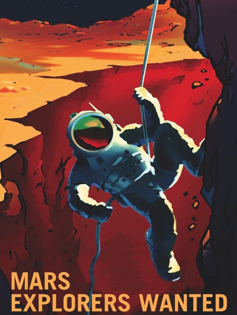Mars Explorers Wanted Puzzle - DGPilot